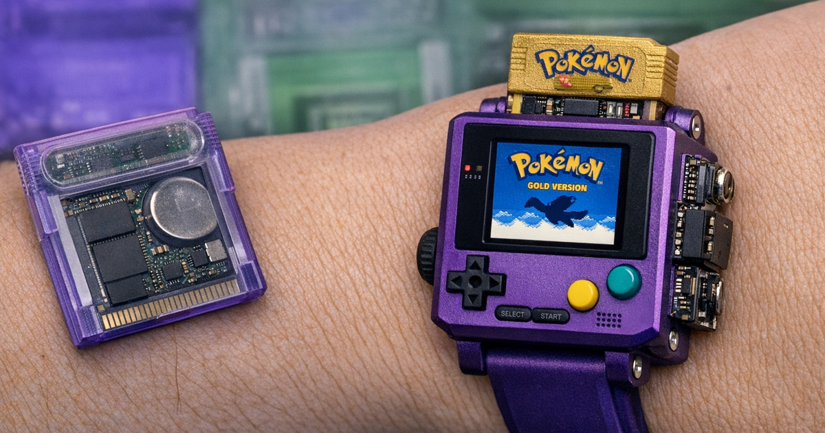 De ultieme portable console: gamen op je pols