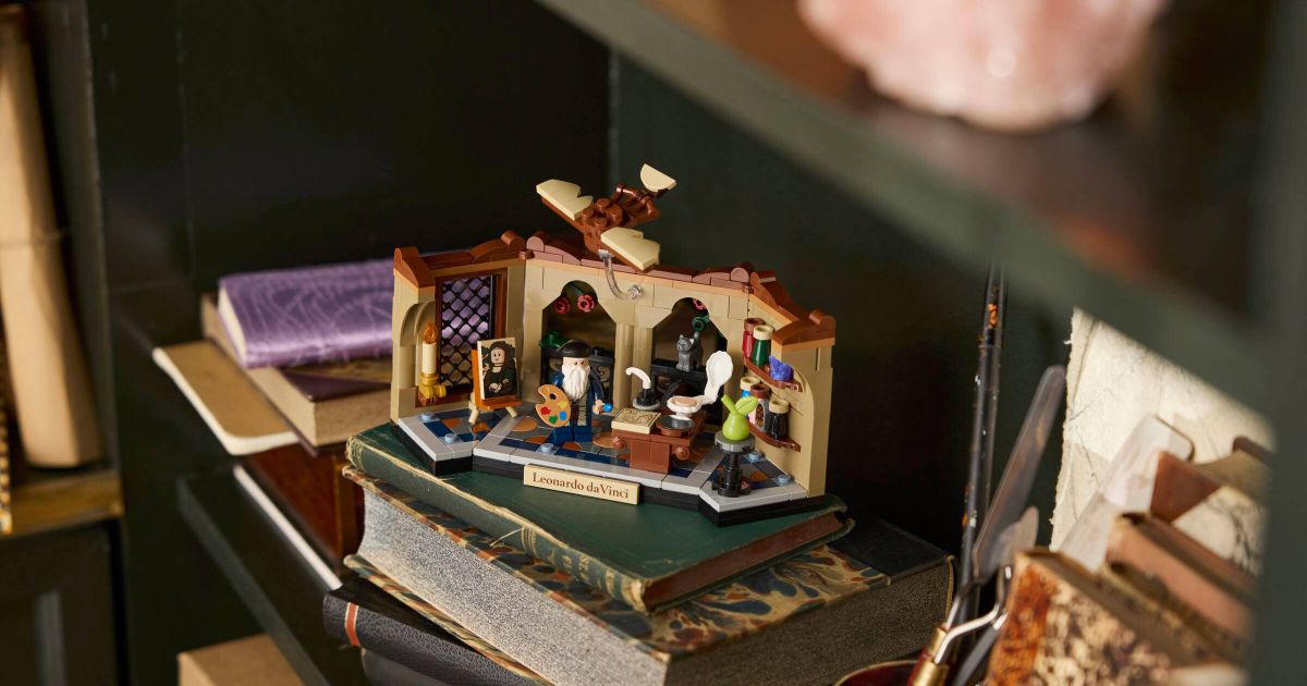 LEGO gaat set met Leonardo Da Vinci gratis weggeven bij aankopen in Store