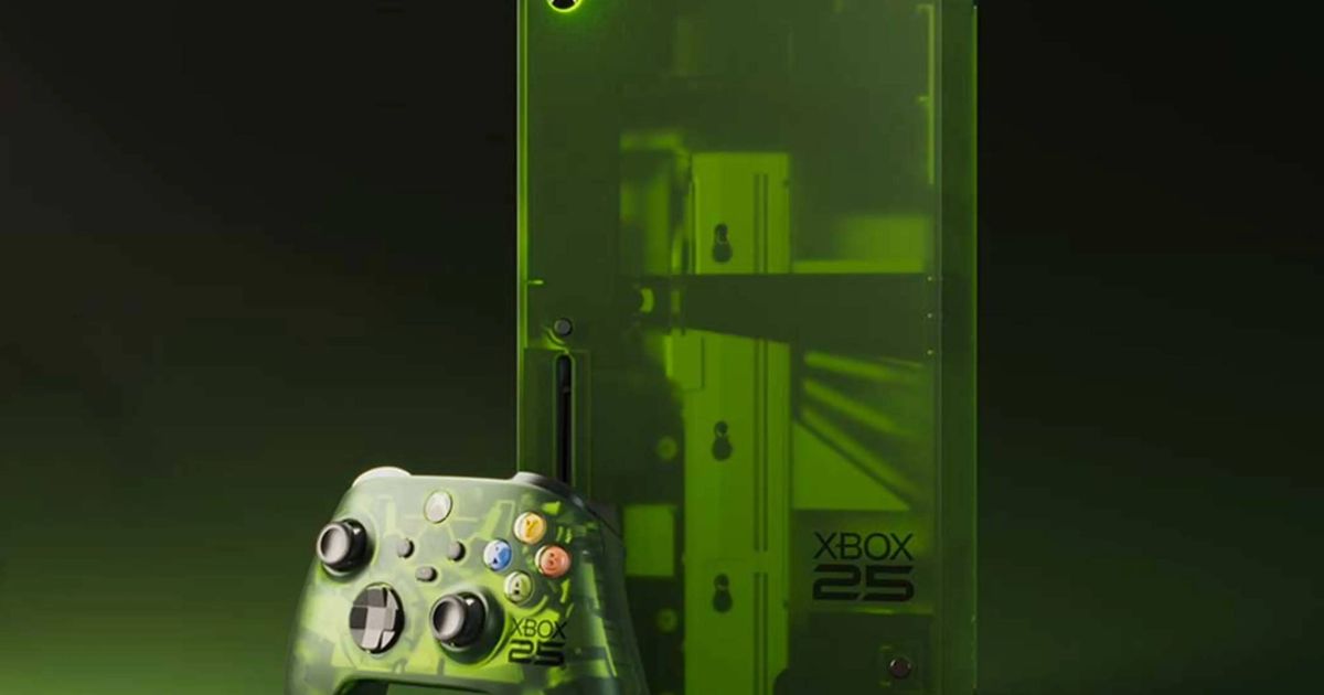 De Xbox 25-jarig jubileumconsole is doorschijnend én heeft verborgen ...