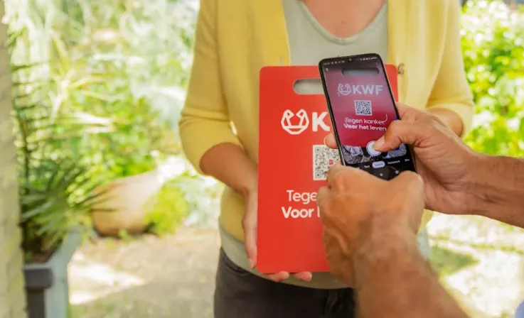KWF-collecte ook dit jaar weer met QR-code