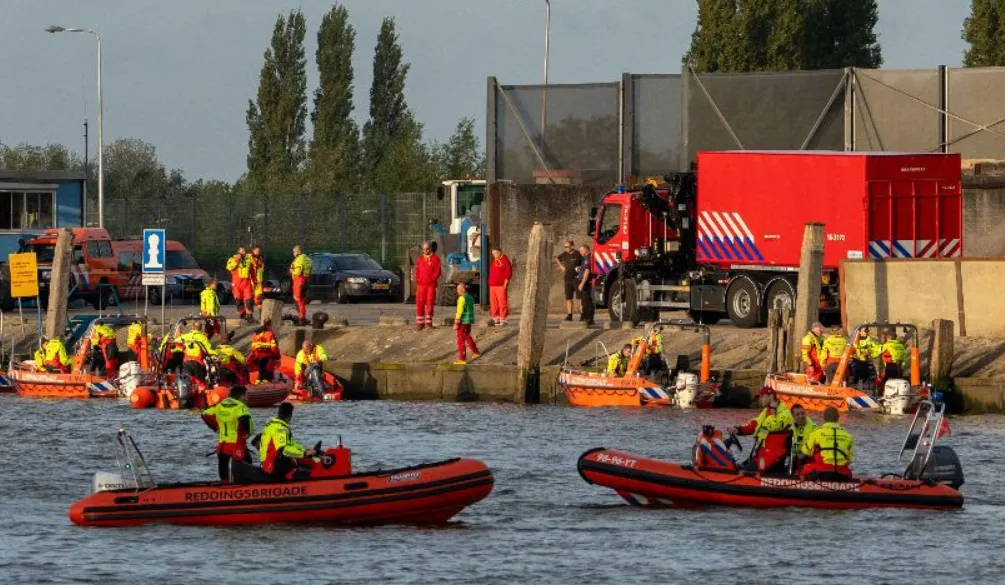 Landelijke Oefening Nationale Reddingsvloot ditmaal in het Jagersveld
