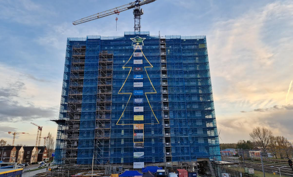 Hoogste punt voor 'melkmeisje' met zestien etages in Zaandam