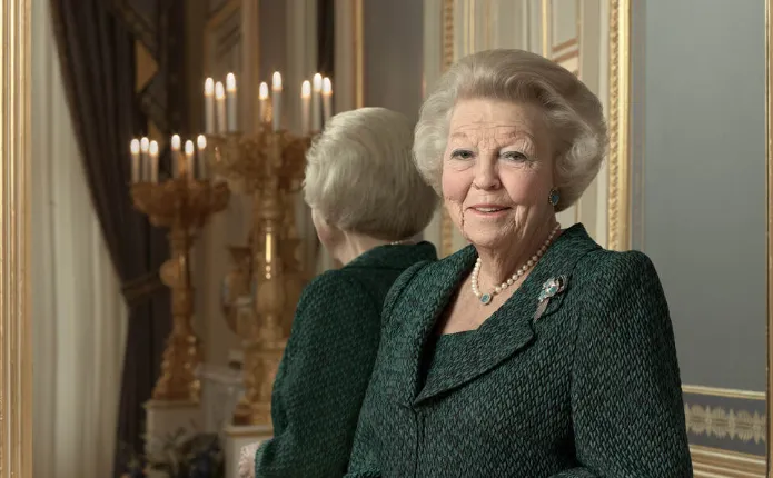 Prinses Beatrix in maart bij viering 100-jarig bestaan De Zaansche Molen