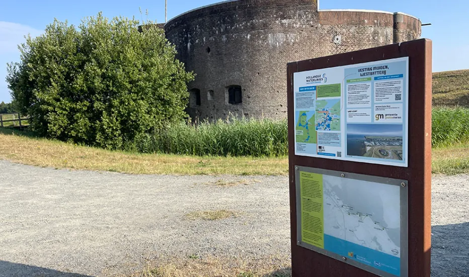 Nieuwe informatieborden Unesco Werelderfgoed voor forten van de Stelling
