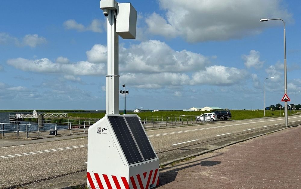 Flitspaal terug op Van Heemstraweg bij Zuilichem