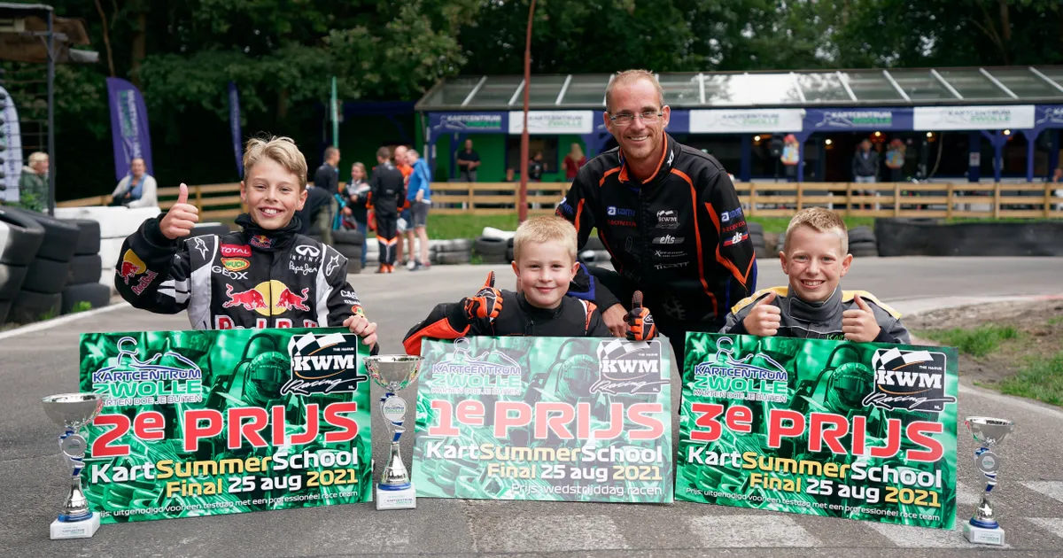 Achtjarige Daan van Dam uitgeroepen tot dé Max Verstappen van ...