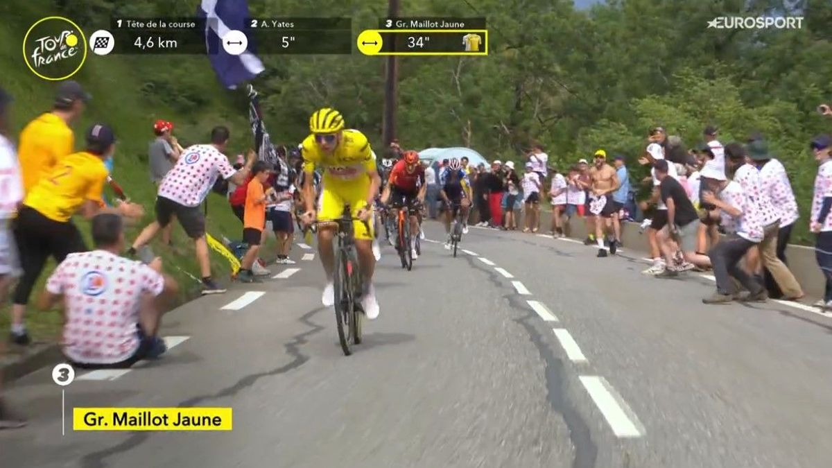 VIDEO: Incredible Tadej Pogacar attack distances Jonas Vingegaard and ...