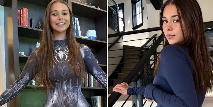 Iedereen zoekt de 'Spiderman-video' van Sophie Rain op Google. De reden ...