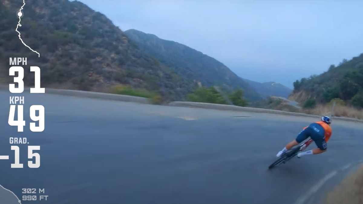 Tom Pidcock on viral descent video: "It was a one way and there was a ...