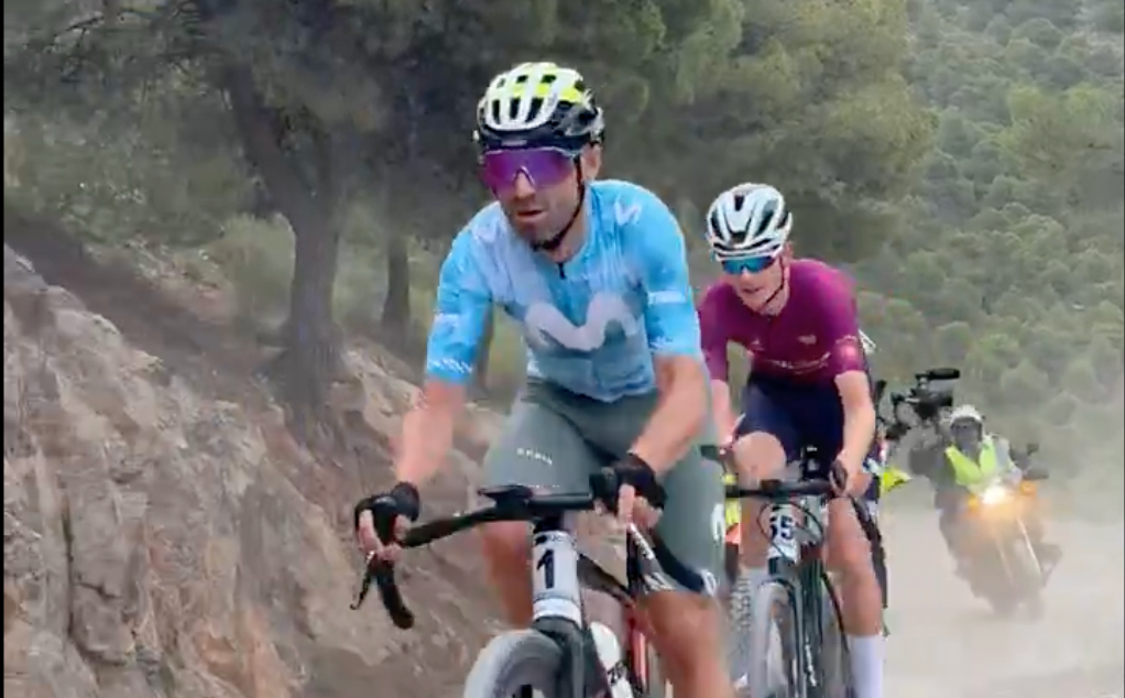 Another triumph for Alejandro Valverde - 'Bala' wins Castellón Gravel Race | CyclingUpToDate.com