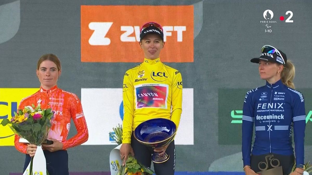 Pauliena Rooijakkers comes extremely close to winning Tour de France ...