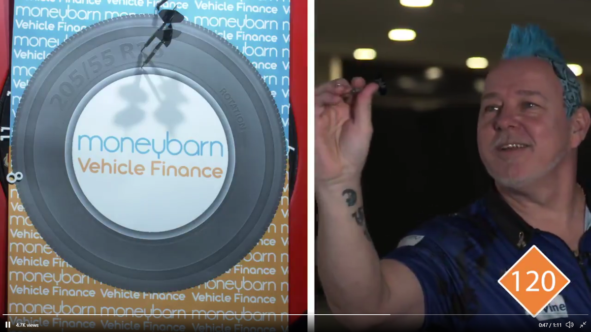 VIDEO: Wright takes part in latest episode of Blind Darts | Dartsnews.com