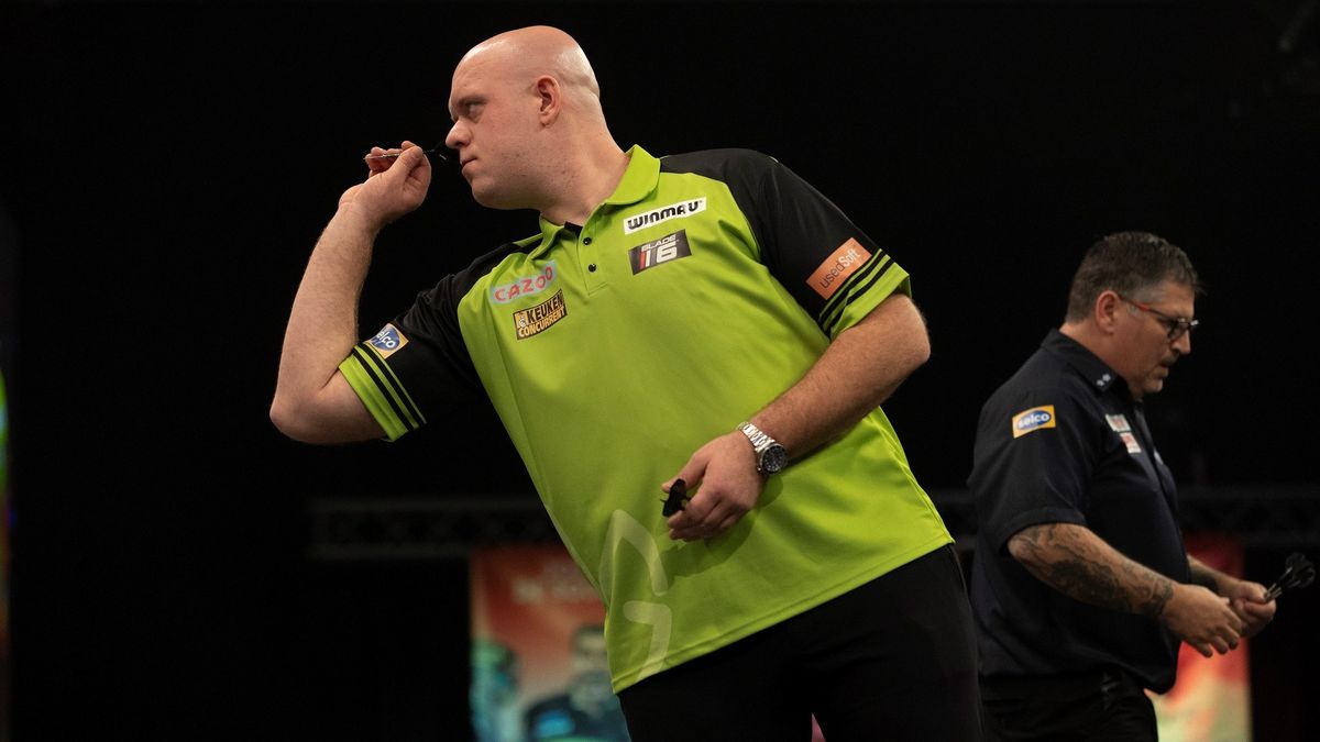 Van Gerwen on needle with Anderson: "I said cross-eyed to myself and ...