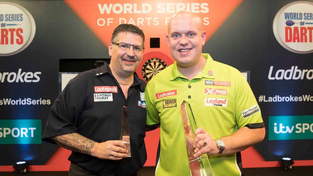 Only 5 players make up World Series of Darts Finals top 10 averages ...