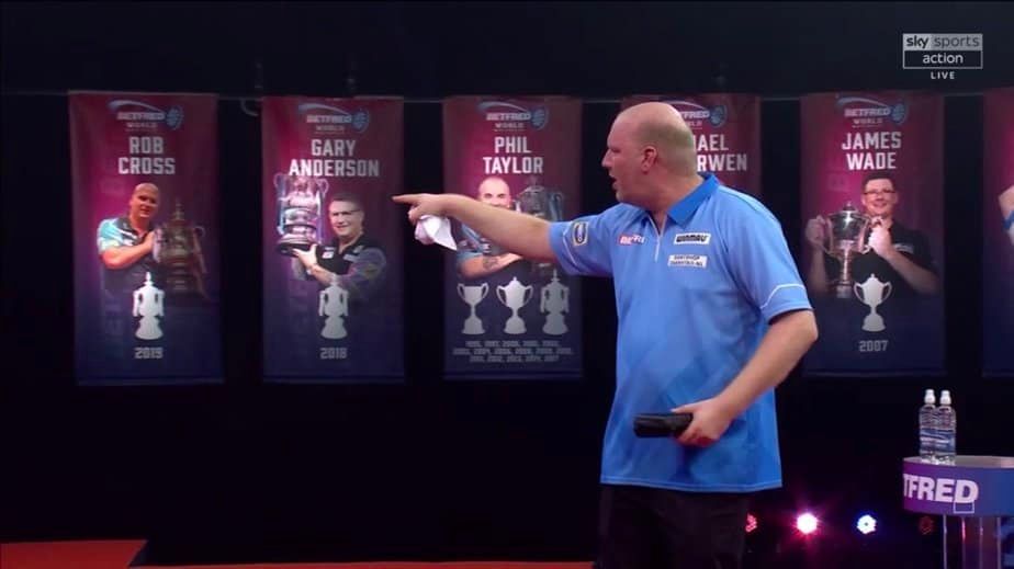 Van der Voort on underarm throw incident with referee Kirk Bevins: 'I ...