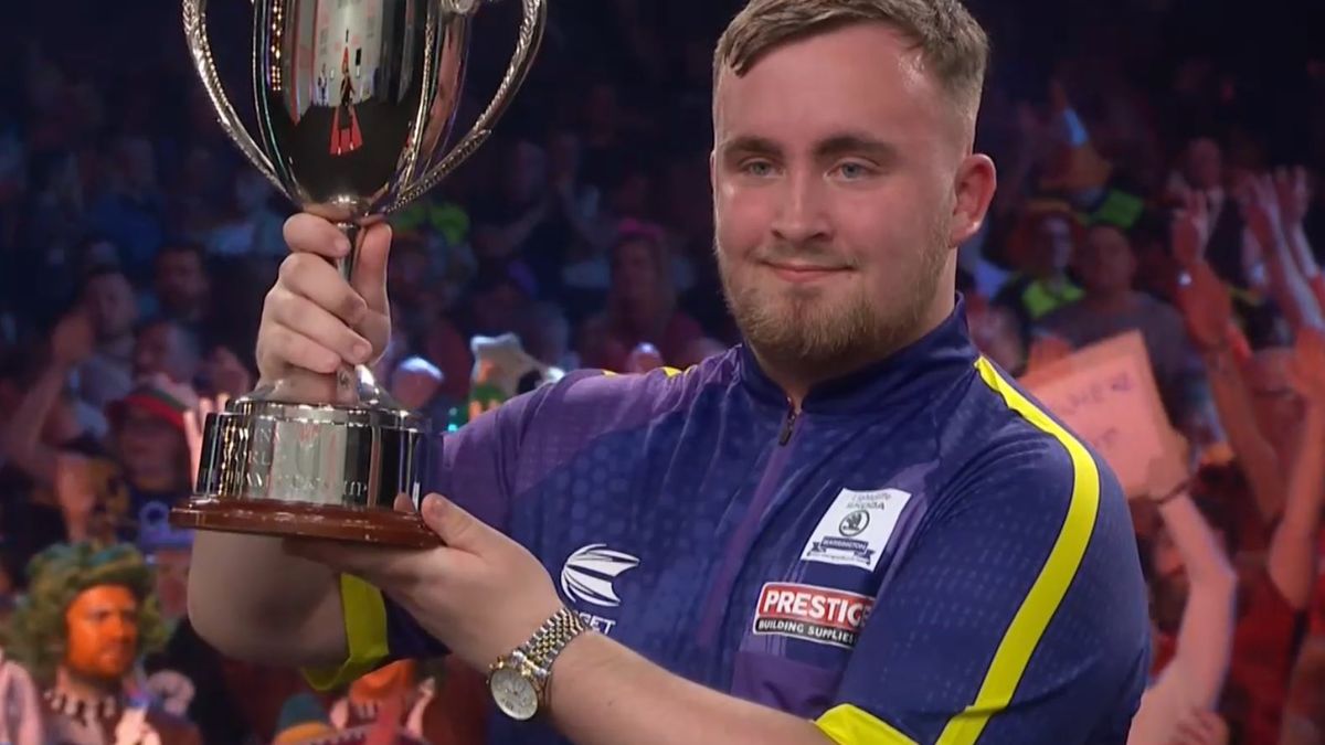 Superieure Luke Littler weerstaat comeback Gian van Veen en pakt ...