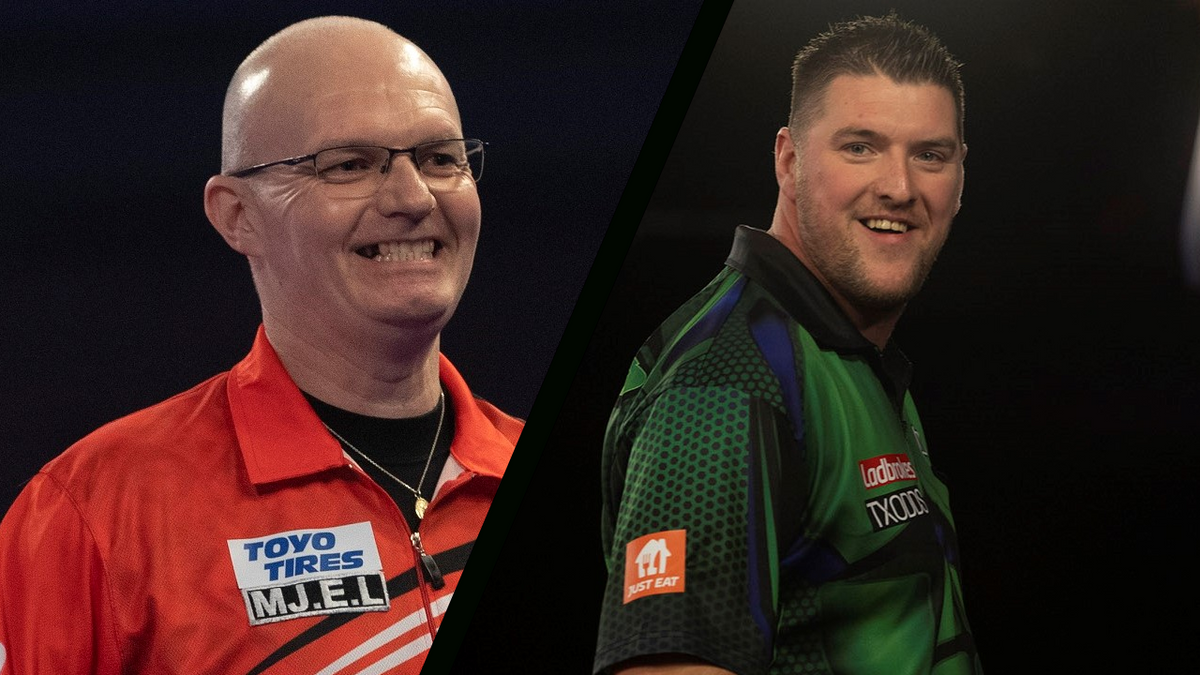 Mickey Mansell en Daryl Gurney delen met zes anderen een bijzonder ...