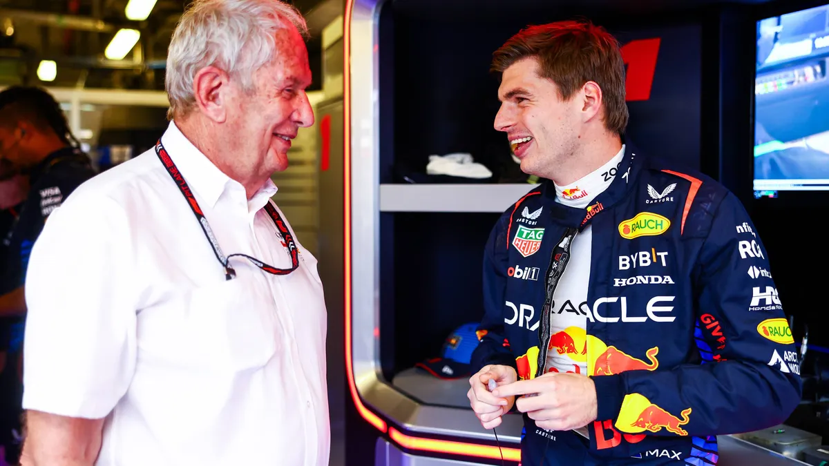 Verstappen over discussie tussen Vermeulen en Marko: "Niets bijzonders, gewoon een discussie"