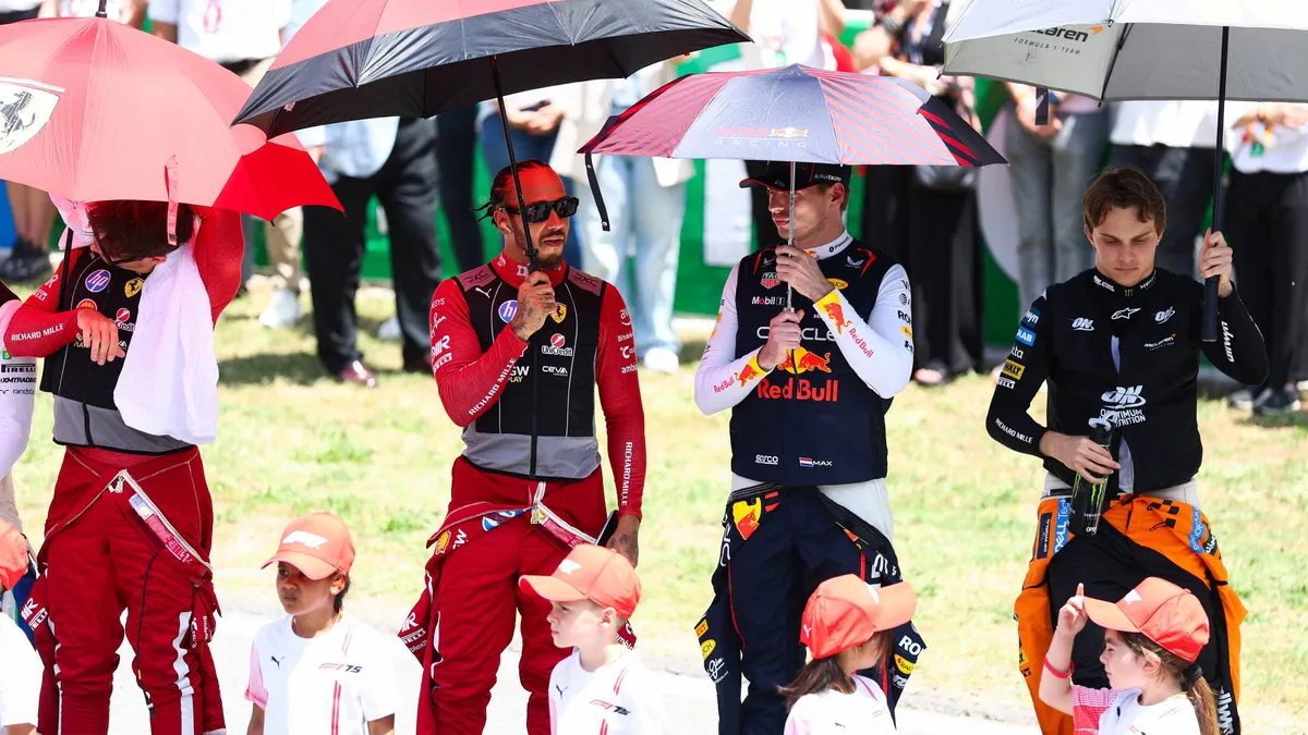 Hamilton had schade door aanrijding met een marmot