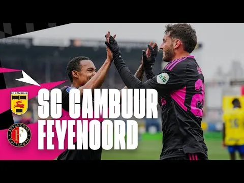 Samenvatting SC Cambuur - Feyenoord online | FR12.nl