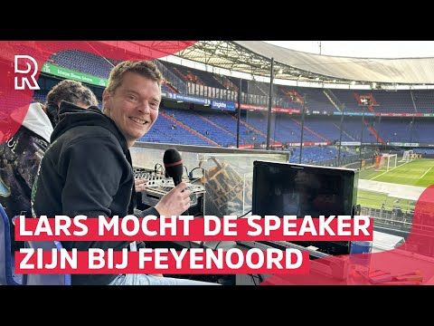 Stadionspeaker Lars beleefde topdag: "Peter Houtman mag me altijd bellen" | FR12.nl