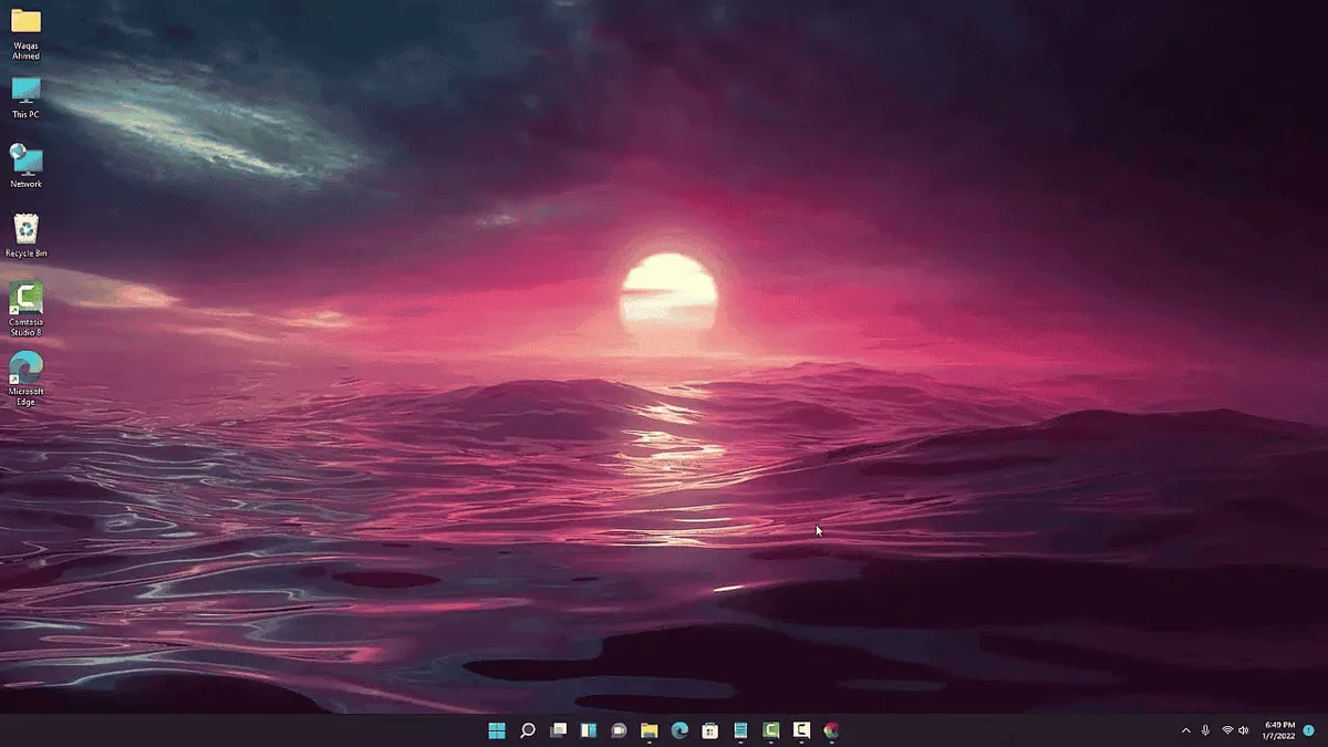 desktop background interactive