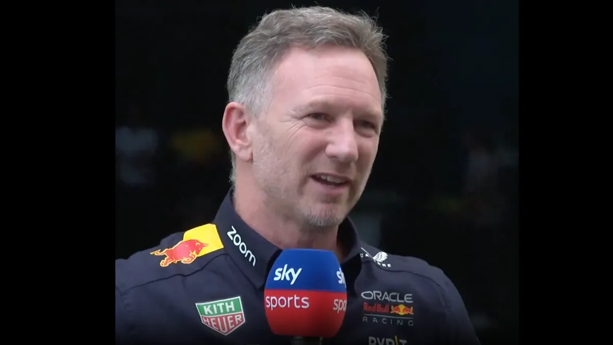 Video: Christian Horner laat bij Sky Sports weten wat het vertrek van Newey voor Max Verstappen ...