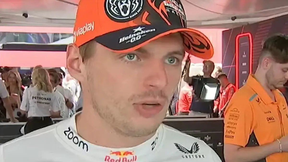 Video: De reactie van Max Verstappen bij Sky Sports na afloop van de race in Spanje | GP33