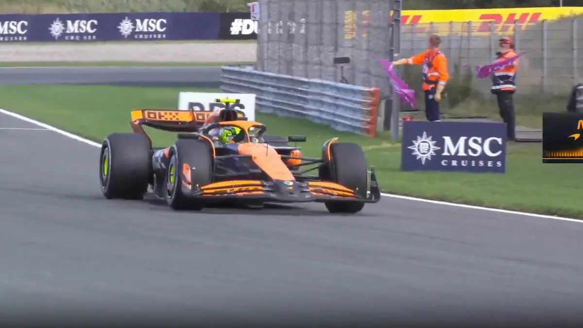 Video: Lando Norris houdt Max Verstappen voor de gek over de boordradio na zege in Zandvoort | GP33