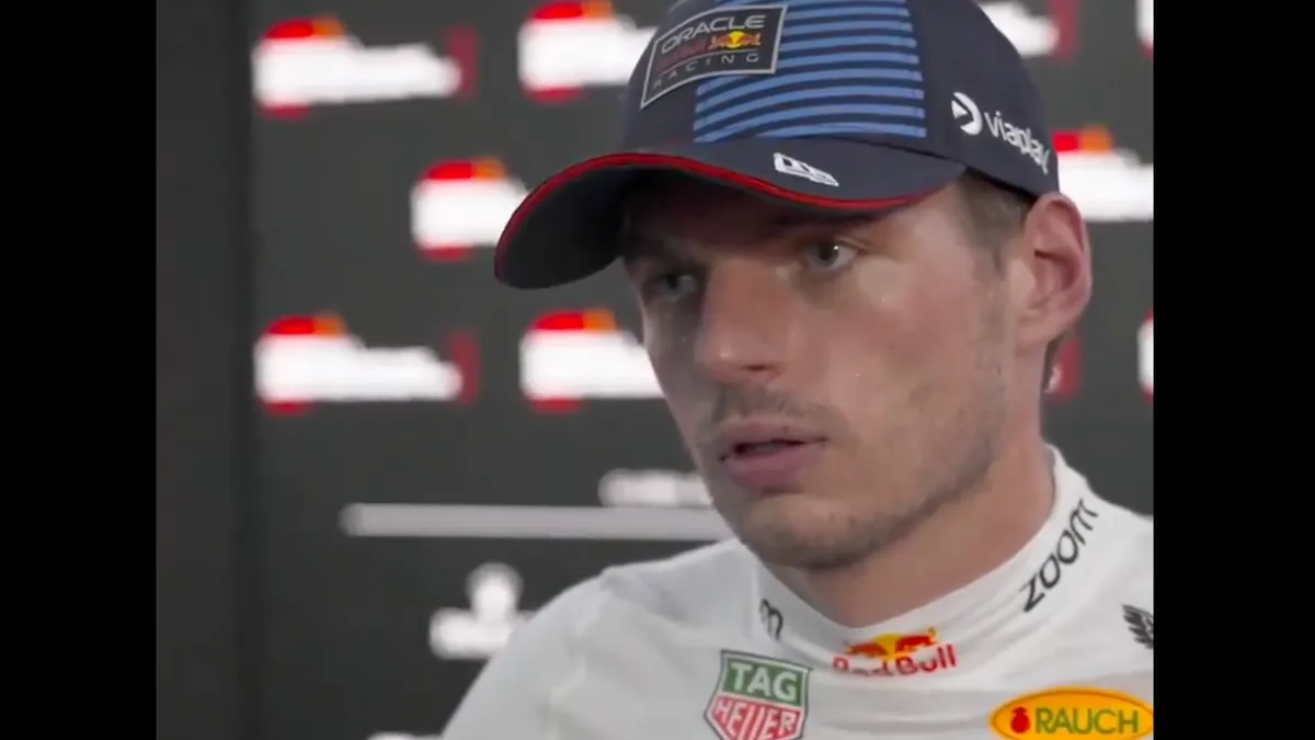 Video: De alleszeggende reactie van Max Verstappen op zijn FIA-taakstraf | GP33