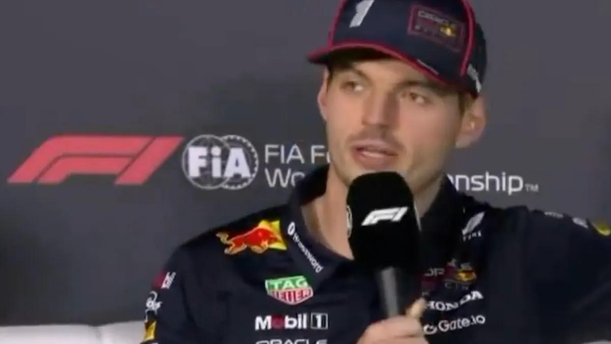 Video: Max Verstappen zet F1-commentator op zijn plek en geeft hint over toekomst | GP33