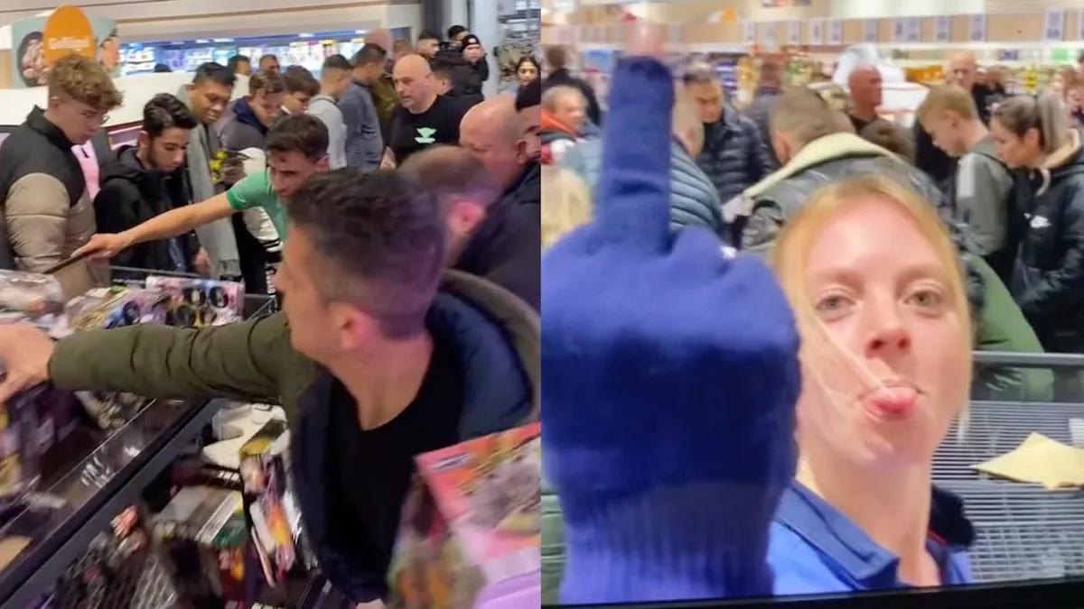 Nederlanders gedragen zich als beesten bij het kopen van vuurwerk in ...