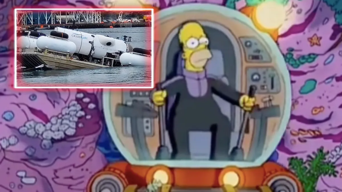 The Simpsons voorspelden het ongeluk van de Titan Submarine | LOESOE