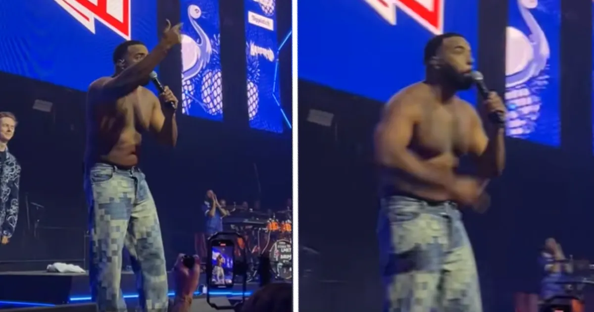 Nederlandse artiesten Mula B en 3robi krijgen ruzie op podium: "K*nker ...