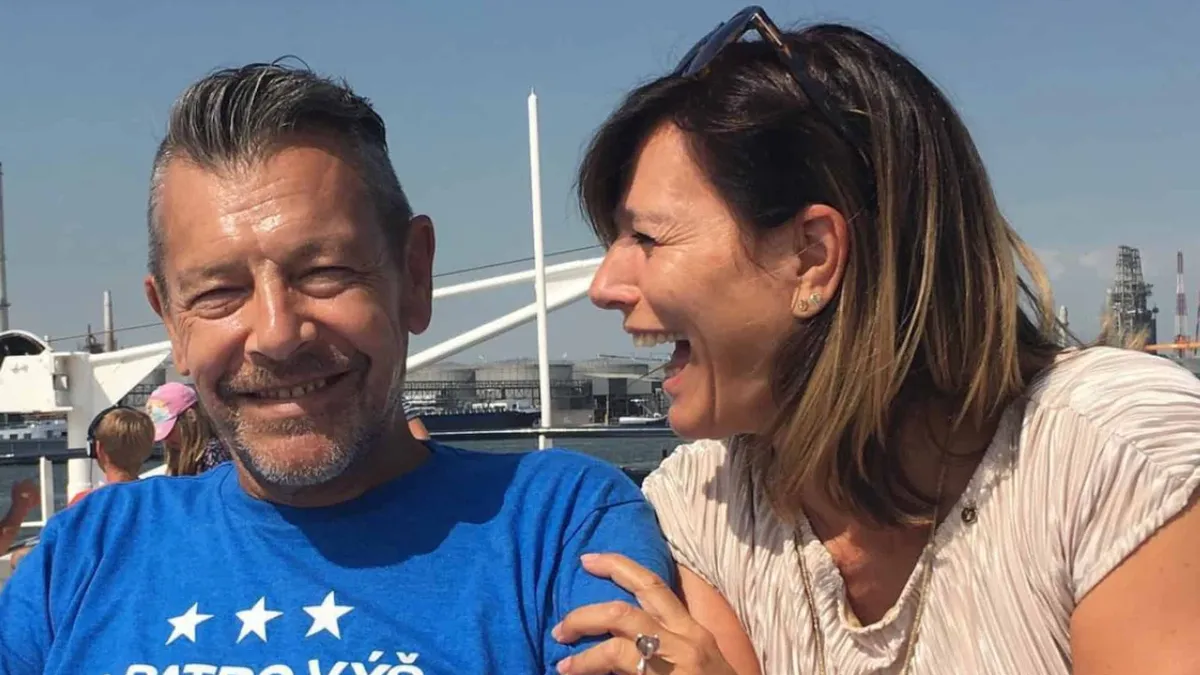 Birgit Van Mol en haar zieke man René hebben prachtig nieuws te melden ...