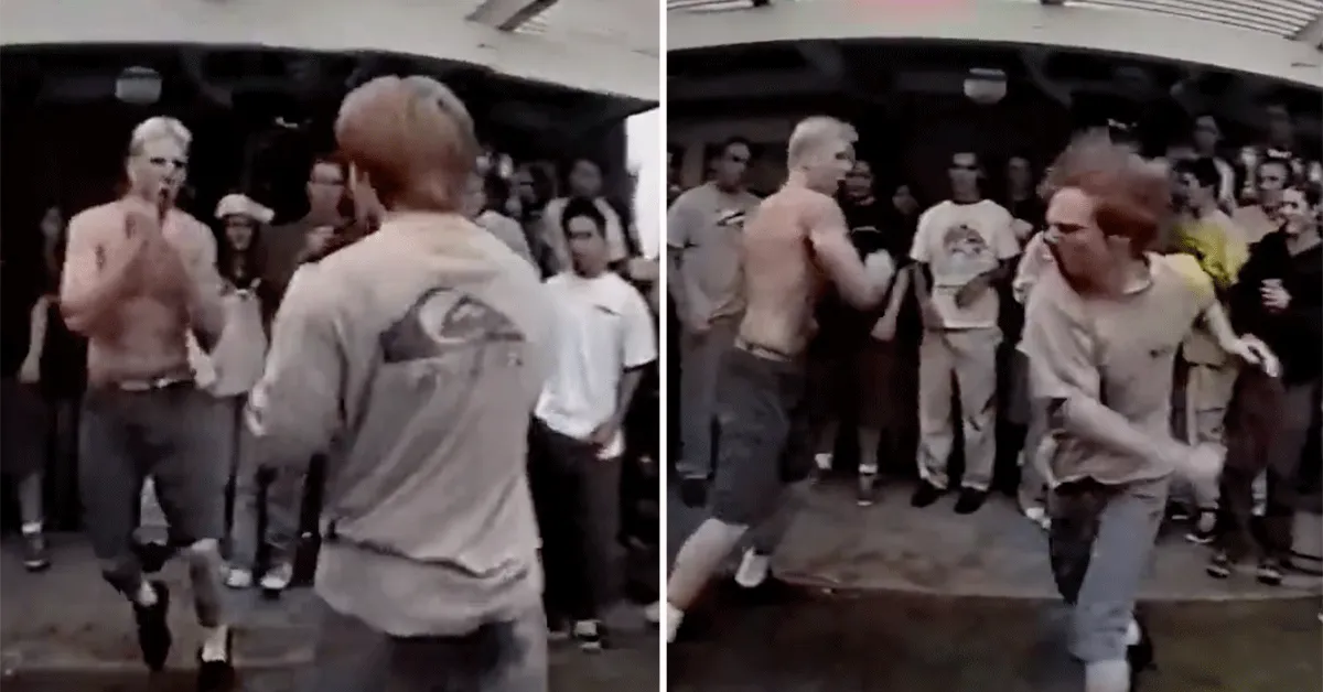 Rooie kan vechten! 'Eet klappen voor ontbijt' (video) | Vechtsport info