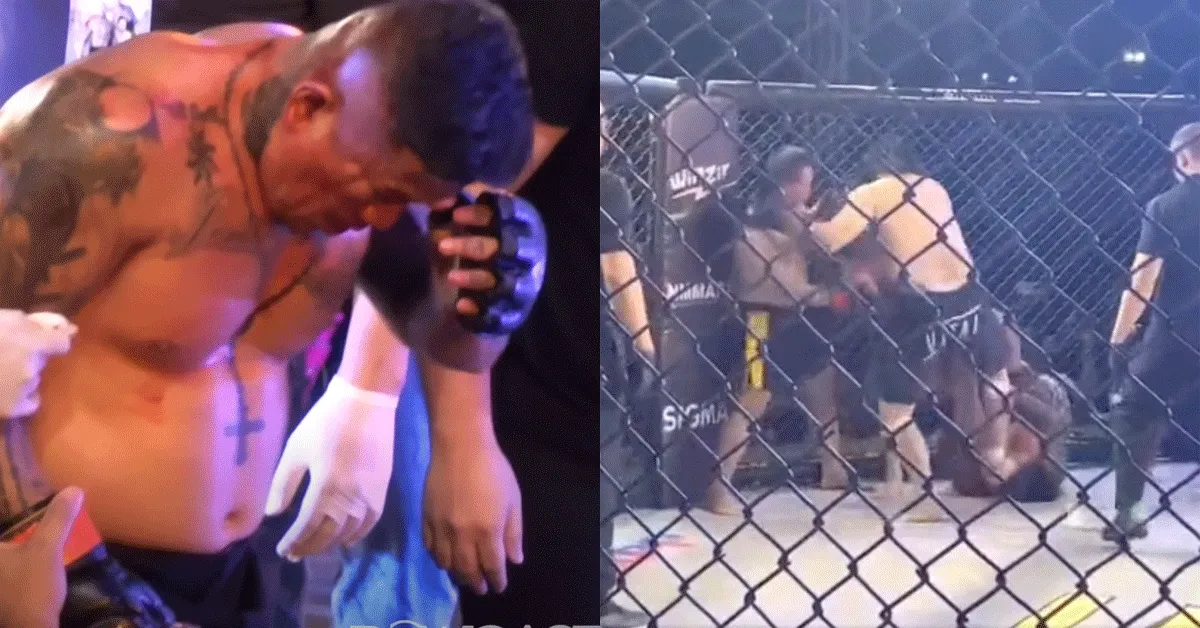 'Wat een gek!' Moordtafereel in 3 vs 3 MMA-gevecht | video | Vechtsport ...
