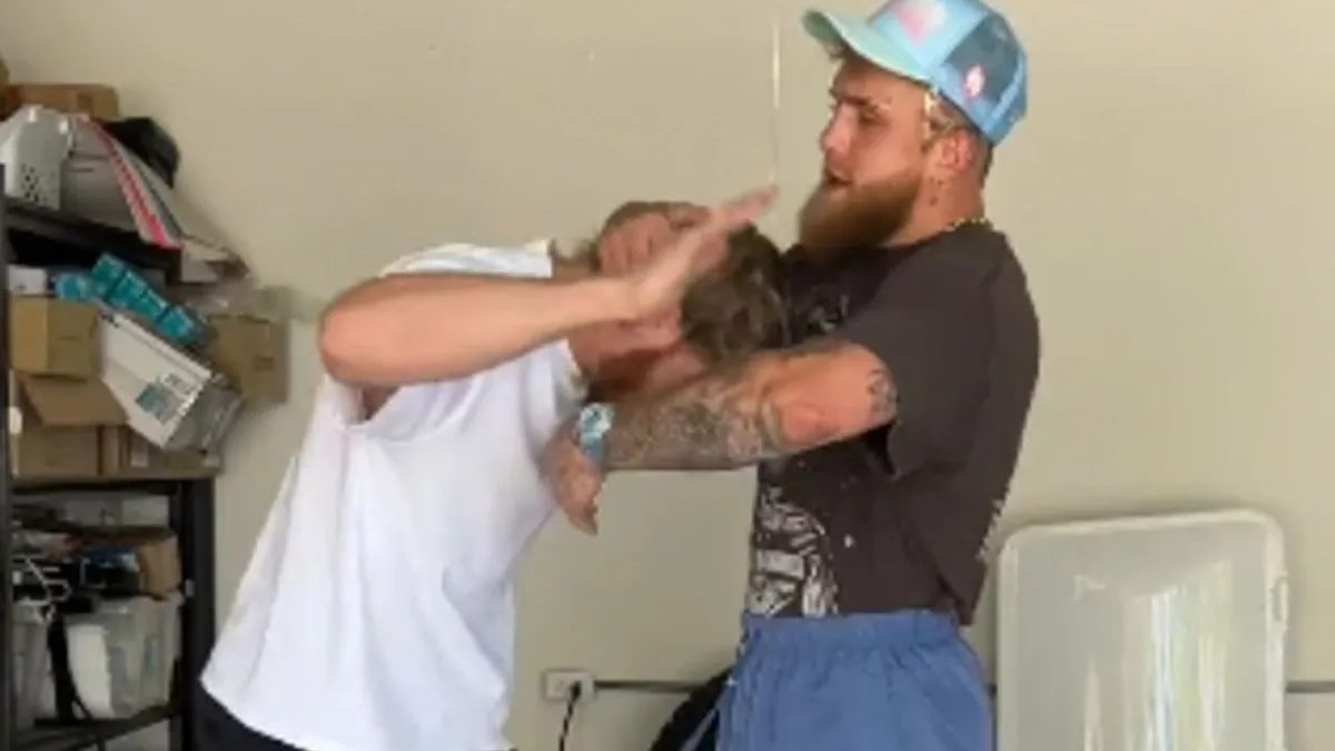 Jake Paul maakt zelfverdediging video na gevecht Nate Diaz met Logan ...