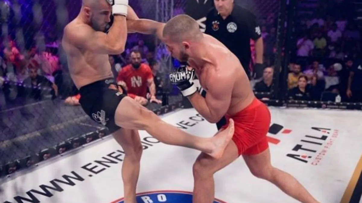 Knock-out koning Nabil Haryouli boekt vernietigende winst in MMA ...