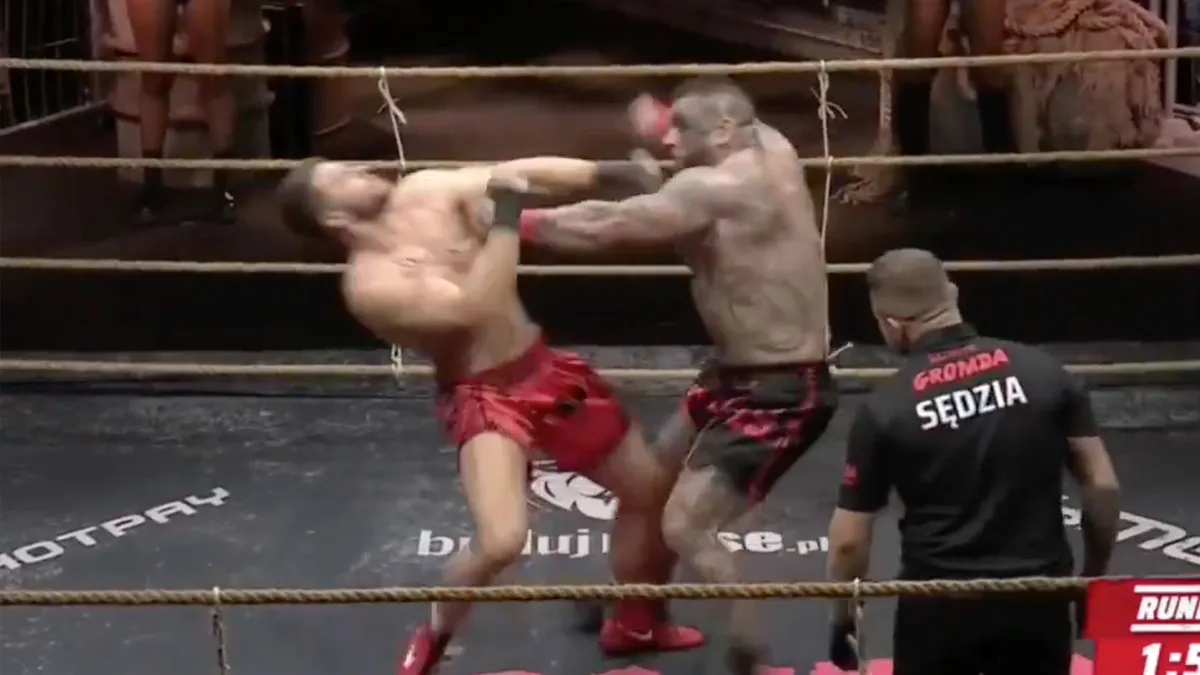 🎥 Knock-out sensatie! Popek 'Monster' kan na 27 Seconden geen pap meer ...
