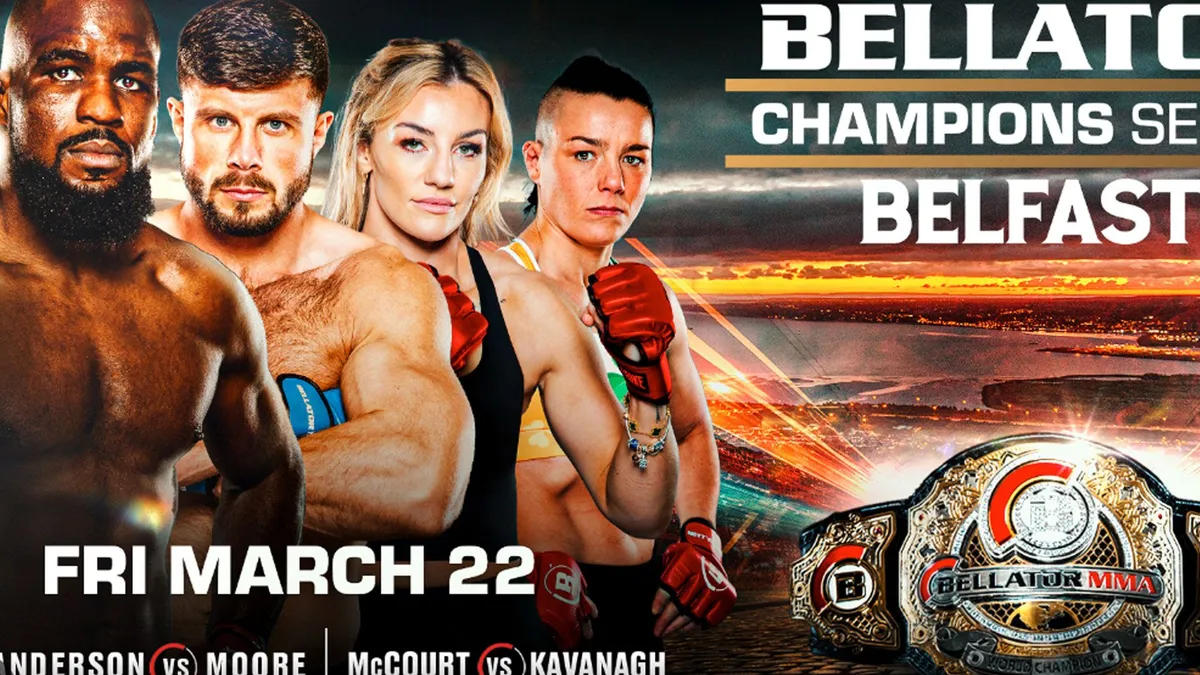 Bellator kondigt golf van topgevechten aan voor event in Dublin ...