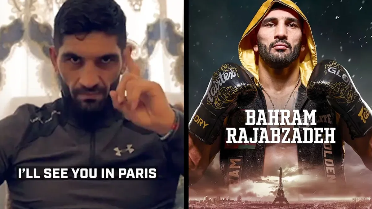 Glory's 'Golden Wolf' Rajabzadeh vecht tijdens Parijs event: 'Ik ...