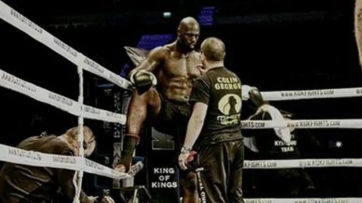 Glory 96: Gashi gaat klappen krijgen van reus Colin George | Vechtsport ...