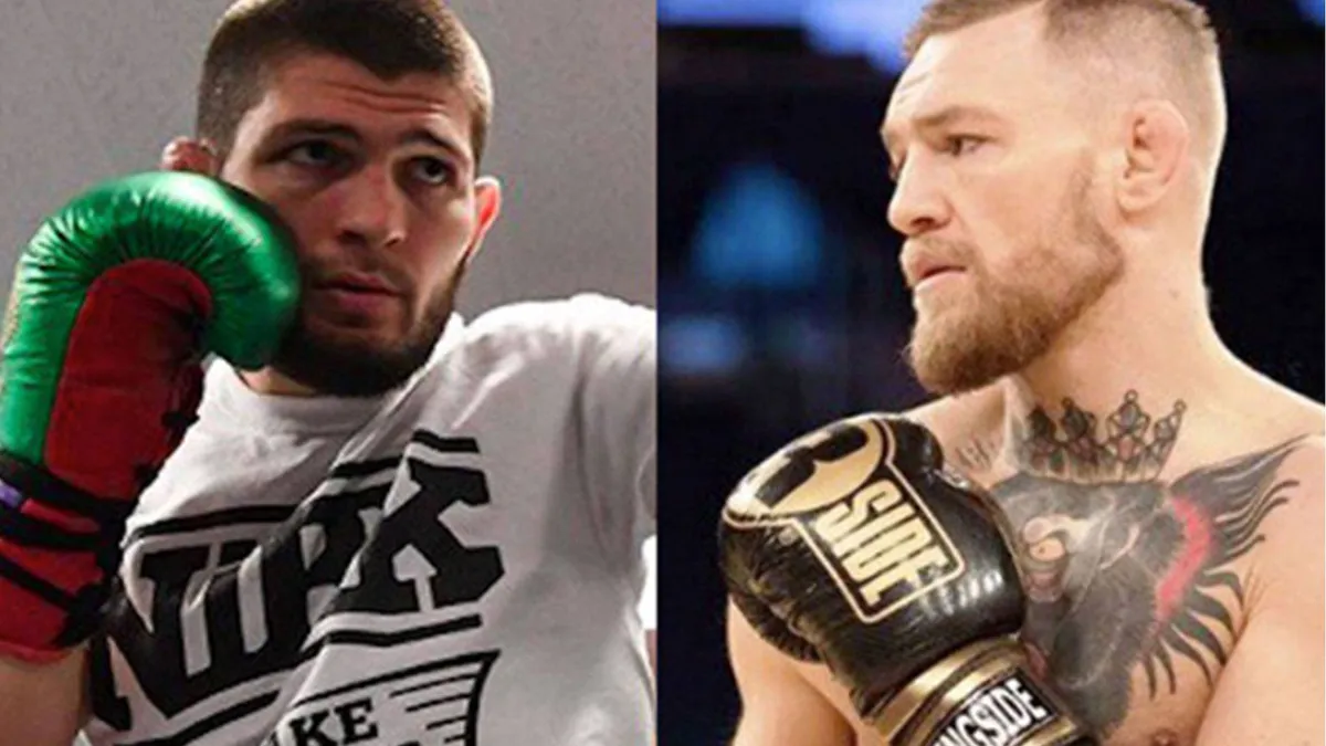UFC icoon Khabib sloopt rivaal McGregor in straatgevecht - Hij maakt ...