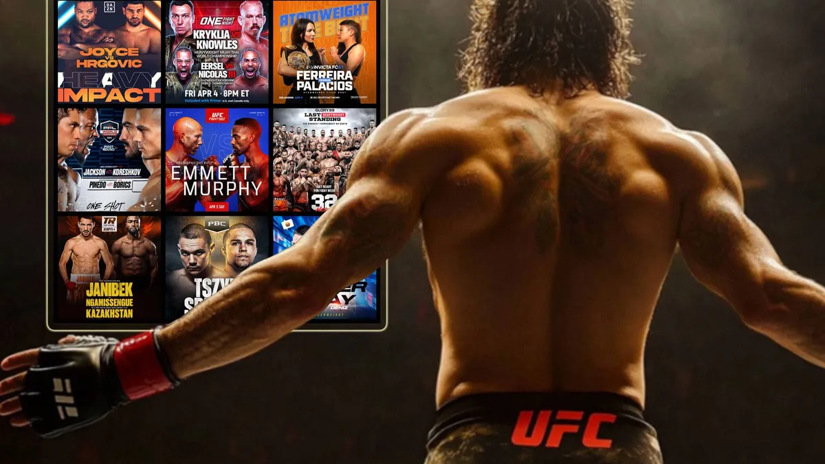 UFC, Glory, BKFC en meer - alle live events van 4 t/m 6 april ...