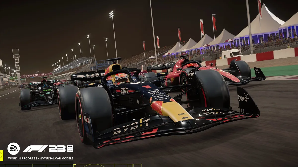 EA neemt een duik in de nieuwe features van F1 23