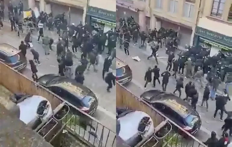 FC Utrecht "fans" lekker matten met hooligans in Frankrijk | VK Magazine