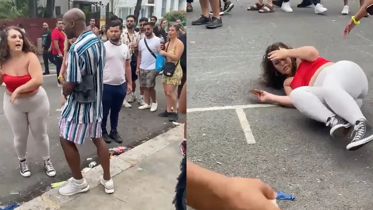 Vrouw maakt tijdens Notting Hill Carnival kennis met gelijke ...