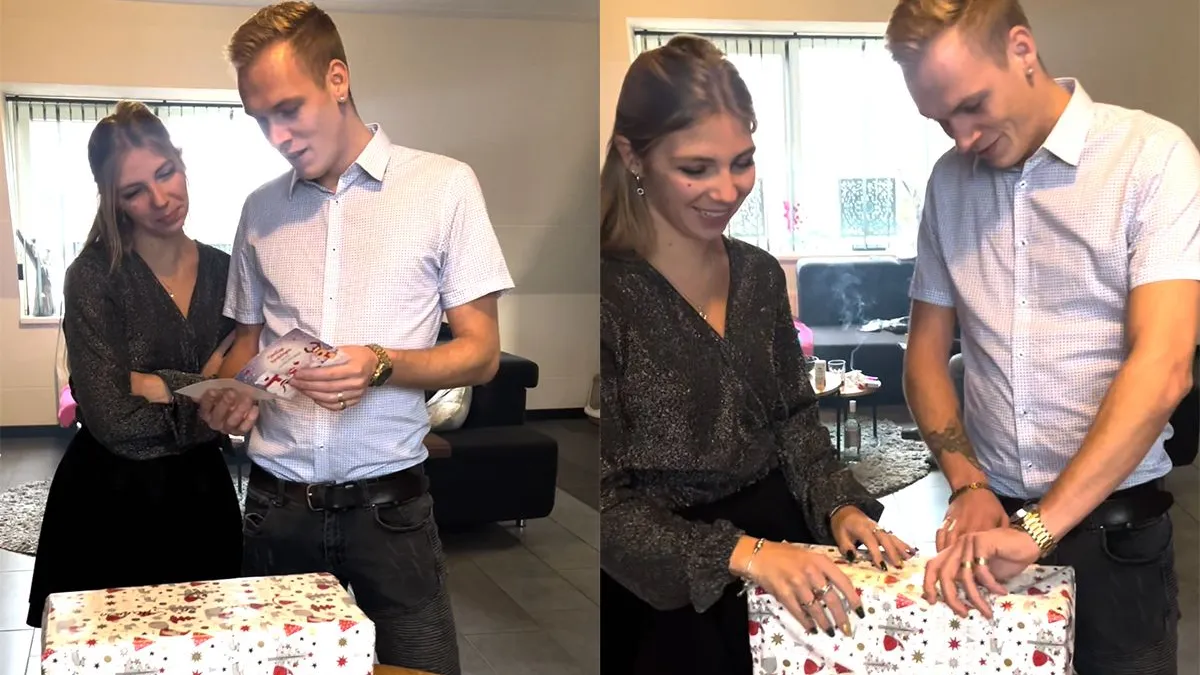 Broer krijgt echt heel mooi cadeau van zijn zus, maar 'Wait For It ...