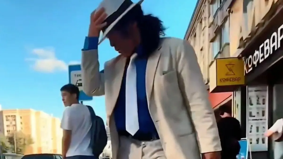 Michael Jackson-act op skeelers komt abrupt tot een einde | VK Magazine